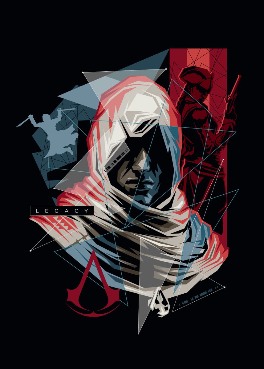 'Portrait' Poster, picture, metal print, paint by Assassin's Creed ...