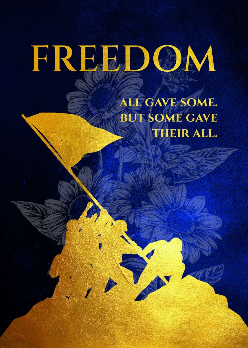 'Ukraine Freedom' Poster, picture, metal print, paint by ABConcepts ...