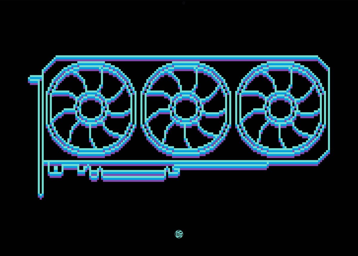 'Pixel GPU' Poster by Linus Tech Tips | Displate