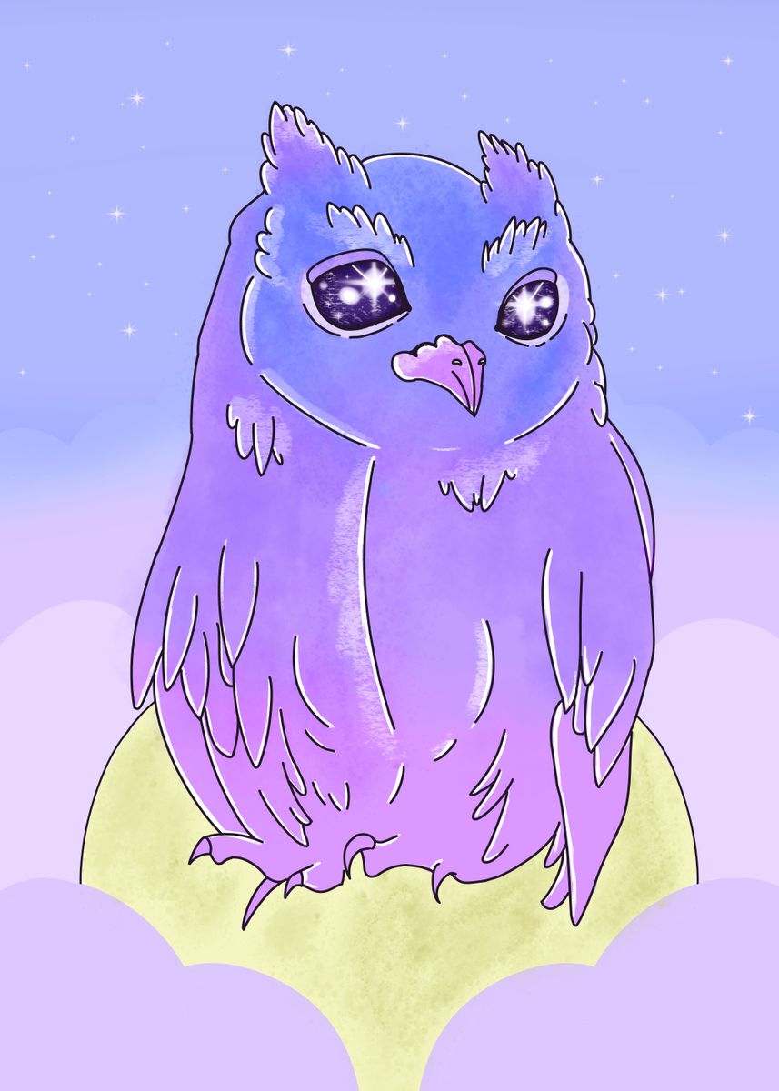 'The Nightwatcher' Poster, picture, metal print, paint by KAMKGG | Displate