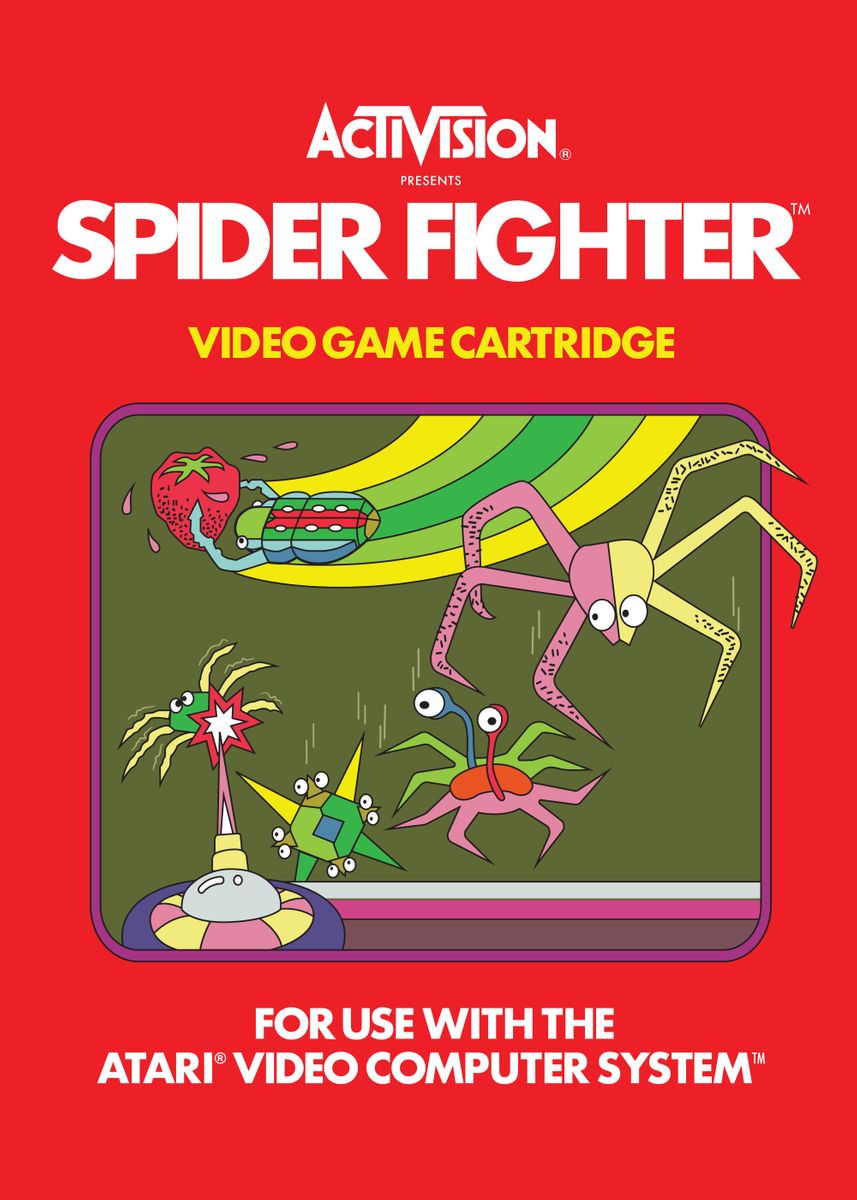 'Spider Fighter' Poster, picture, metal print, paint by Activision ...