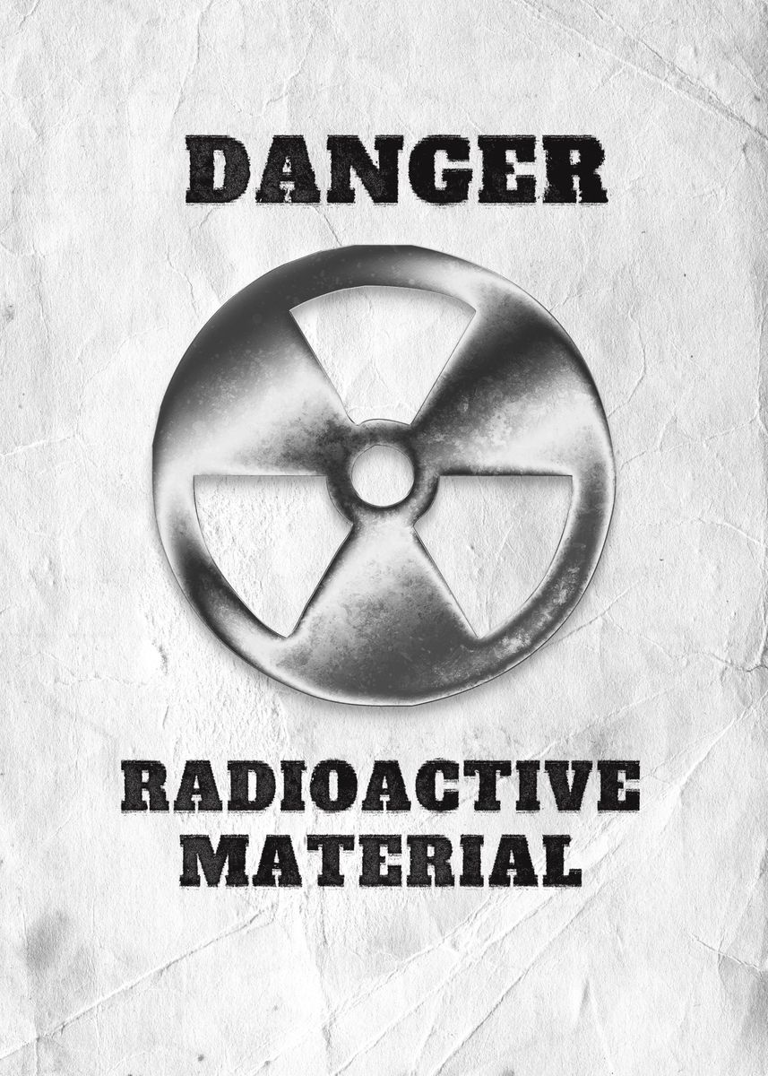 'Danger sign' Poster by The Flowers | Displate