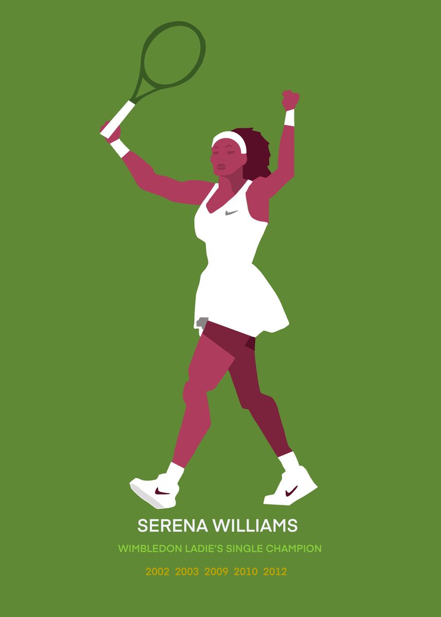 'Tennis player' Poster by Karin Studio | Displate