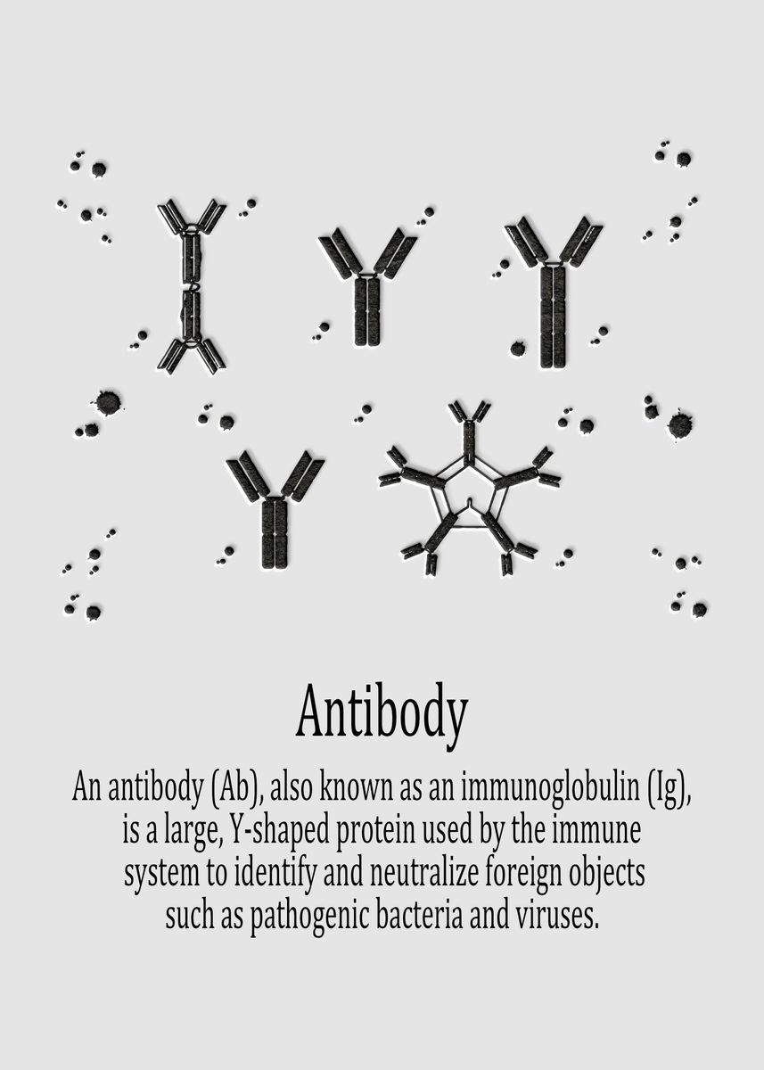 'Antibody' Poster by Clayborne Frank | Displate