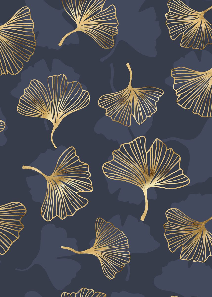 'Abstract Flower Pattern 25' Poster by Aloke Design | Displate