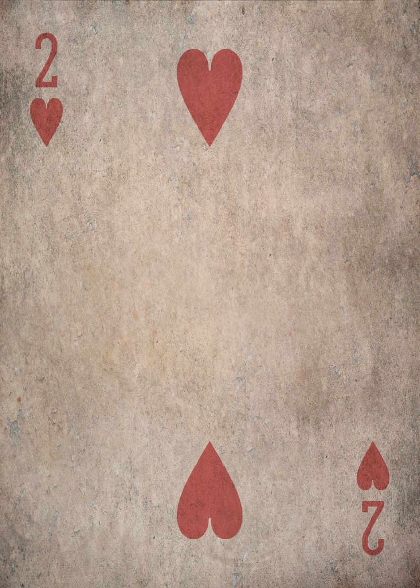 'Two of heart' Poster, picture, metal print, paint by XandYart | Displate