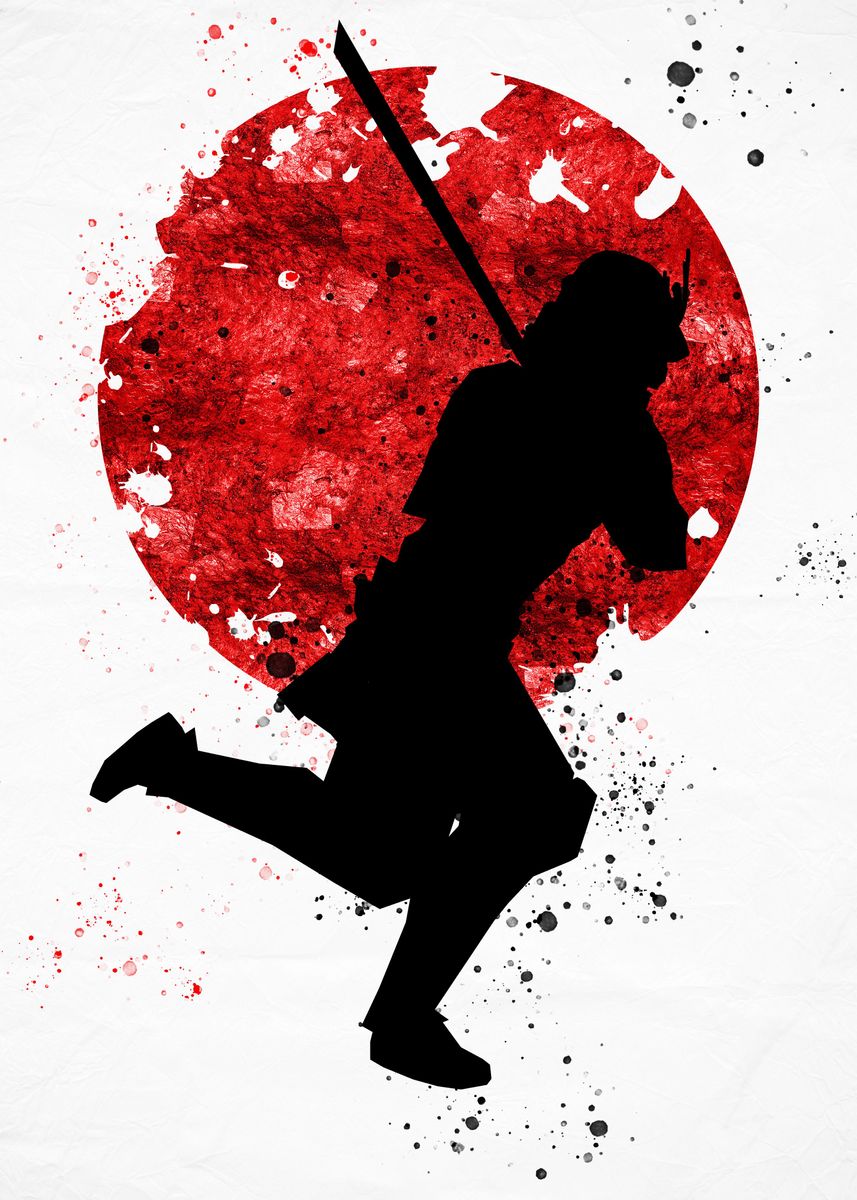 'Samurai Sword' Poster, picture, metal print, paint by Magicmight ...