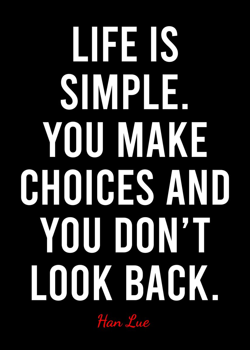 'Han Lue Quotes' Poster, picture, metal print, paint by Tokhidin Xska ...