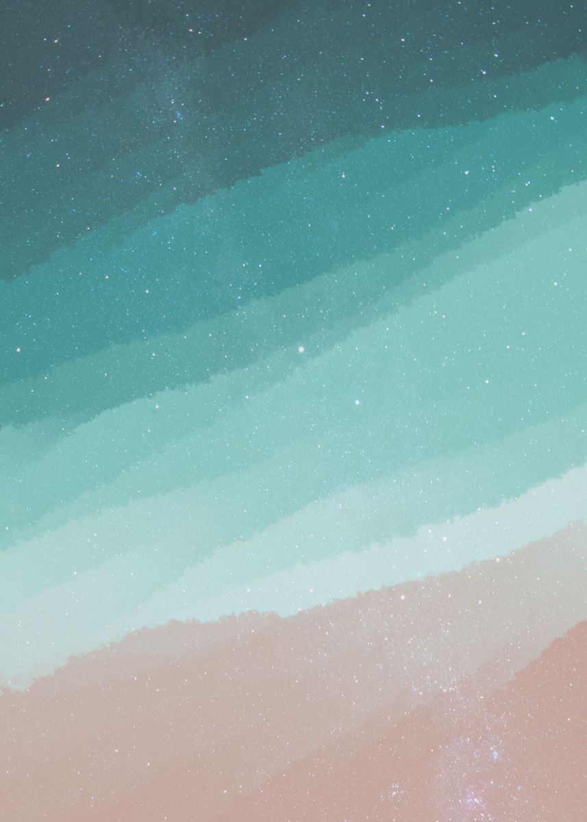 'The color of a wave' Poster by Ricky Aditya | Displate