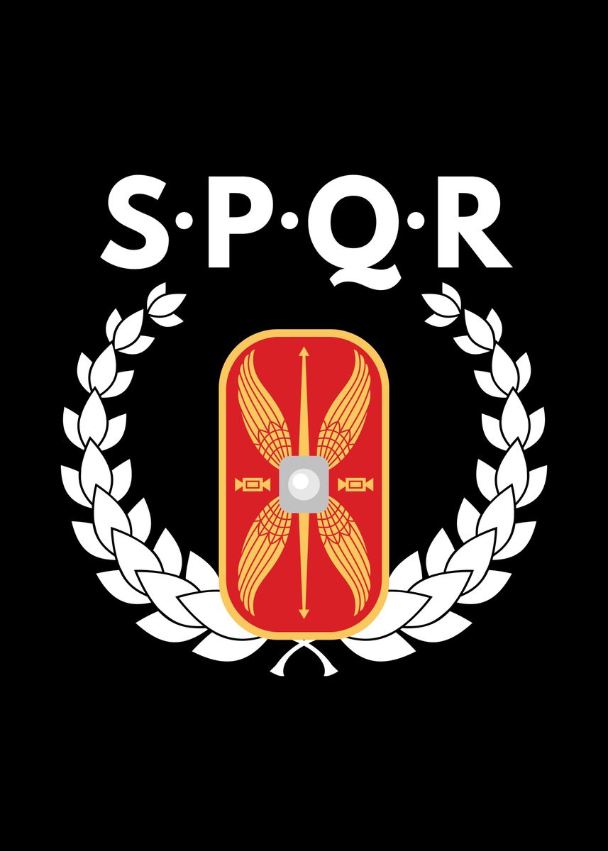 'Senate and people' Poster by DanielSaverio De Simone | Displate