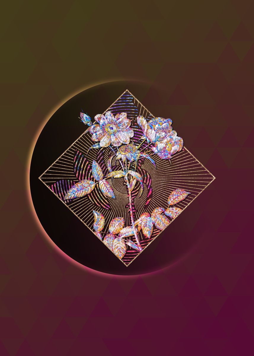 'Lady Monson Rose Bloom' Poster, picture, metal print, paint by Holy ...