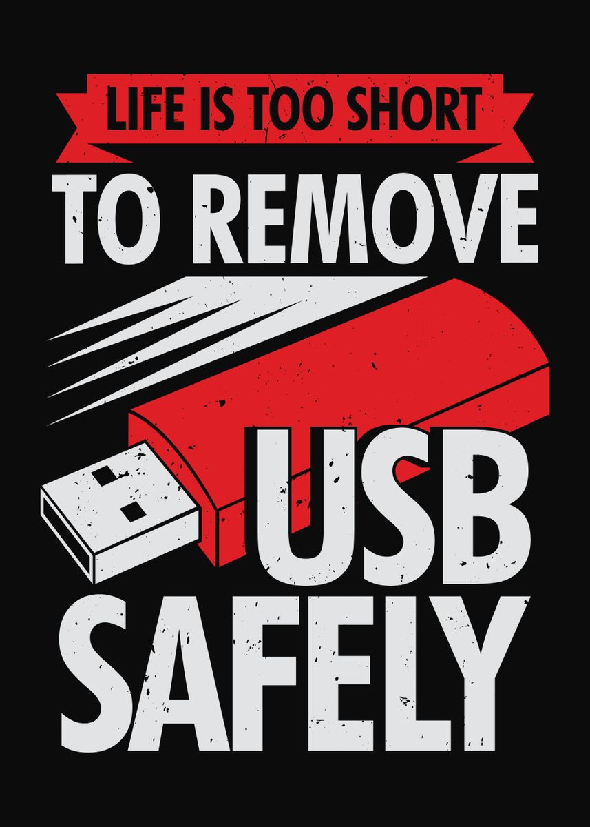 'Computer USB Design' Poster, picture, metal print, paint by Marcel ...