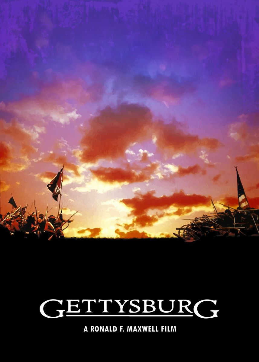 'Gettysburg' Poster, picture, metal print, paint by Bo Kev | Displate