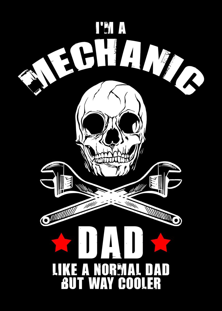 'Mechanic Wall Art Decor' Poster, picture, metal print, paint by ...