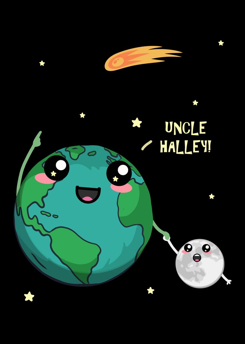 'Uncle Halley' Poster, picture, metal print, paint by Ellie Queen | Displate