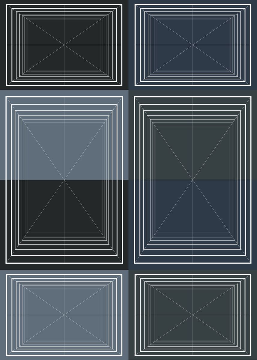 'Rectangularity' Poster by Tobias Dahlberg | Displate