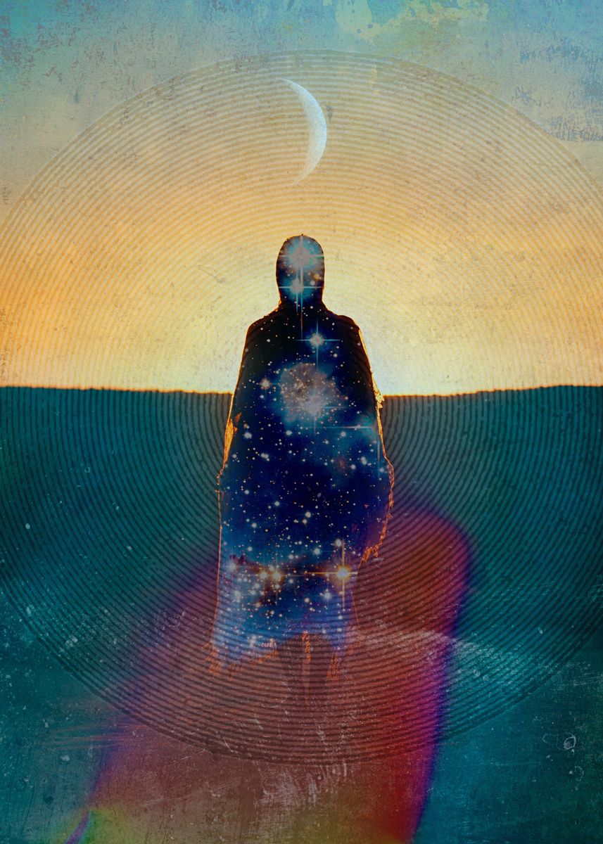 'Celestial Soul' Poster, picture, metal print, paint by Elena Ray ...