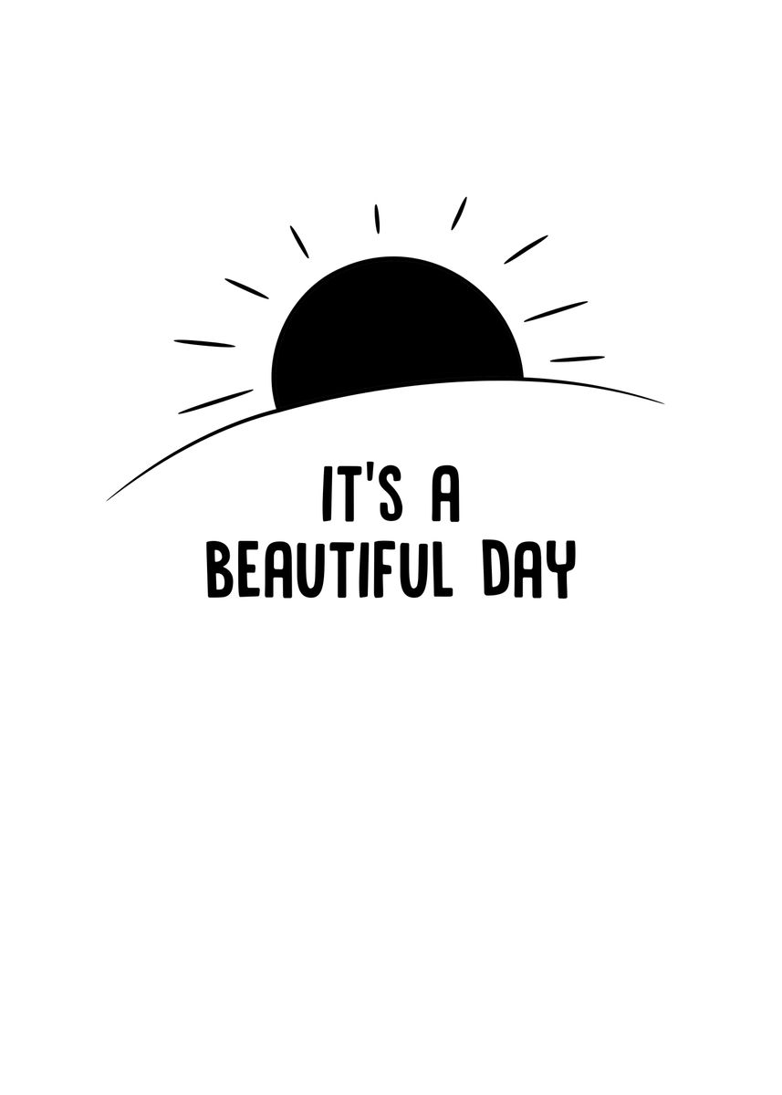 'Its a Beautiful Day' Poster, picture, metal print, paint by Francois ...