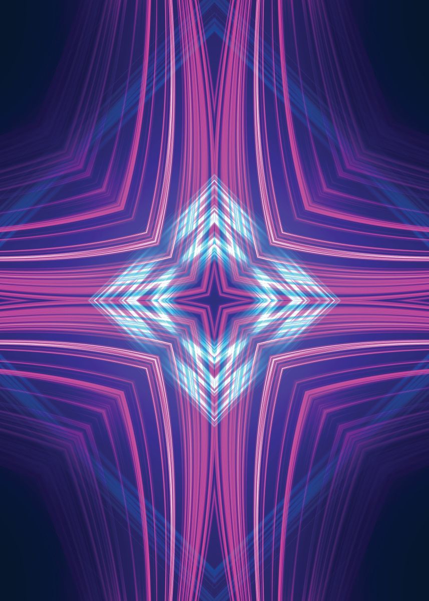 'kaleidoscoop posters' Poster, picture, metal print, paint by Don Mario ...