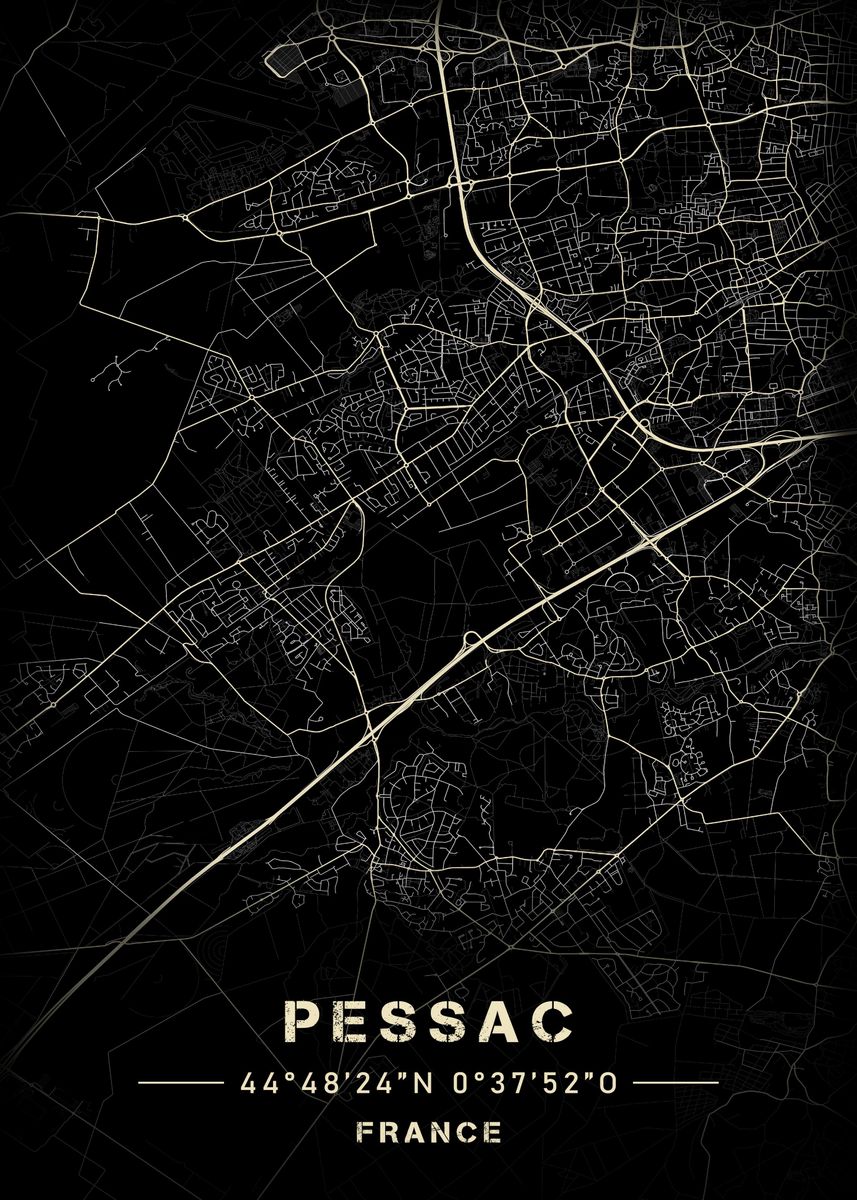 'Pessac' Poster by Jerhus | Displate