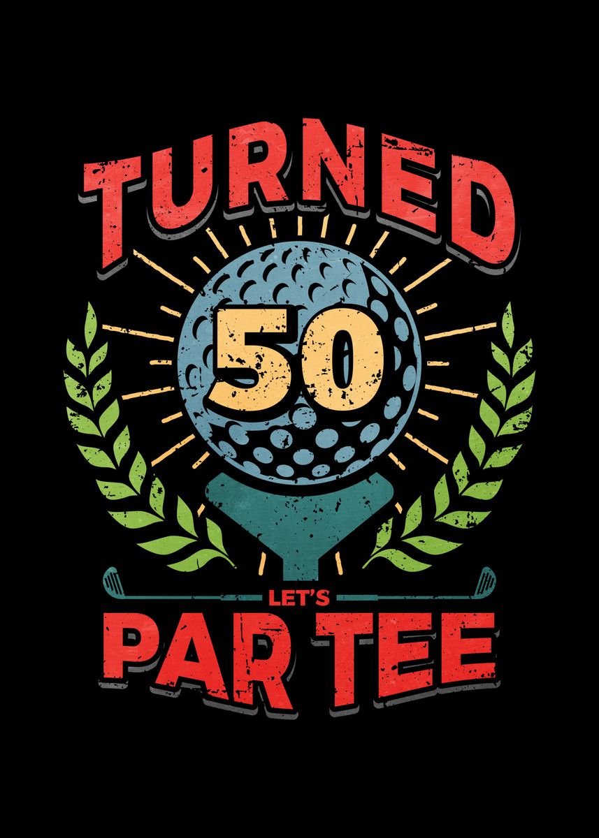 'Golf' Poster, picture, metal print, paint by Hexor | Displate