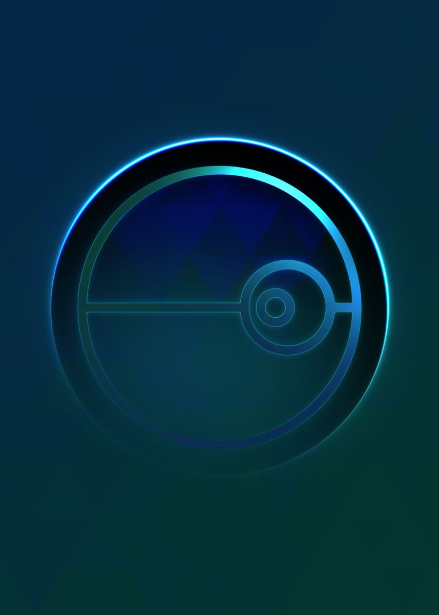 'Glowing Glyph Seal Circle' Poster, picture, metal print, paint by Holy ...