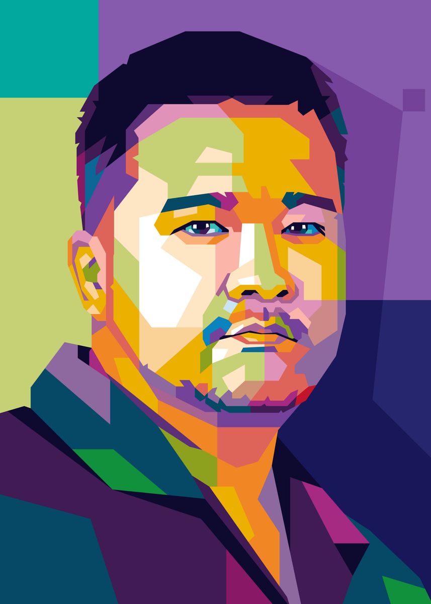 'Long zhao' Poster, picture, metal print, paint by iwak ayam | Displate