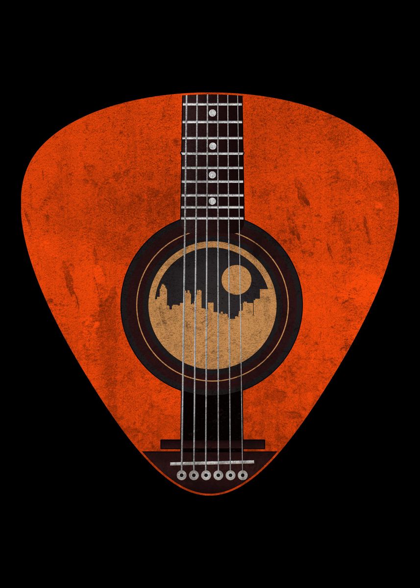 'Musician Guitar Pick' Poster by professionaldesigns | Displate