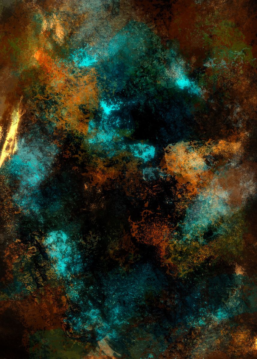 'Ethereal' Poster, picture, metal print, paint by ArtbyElandria | Displate