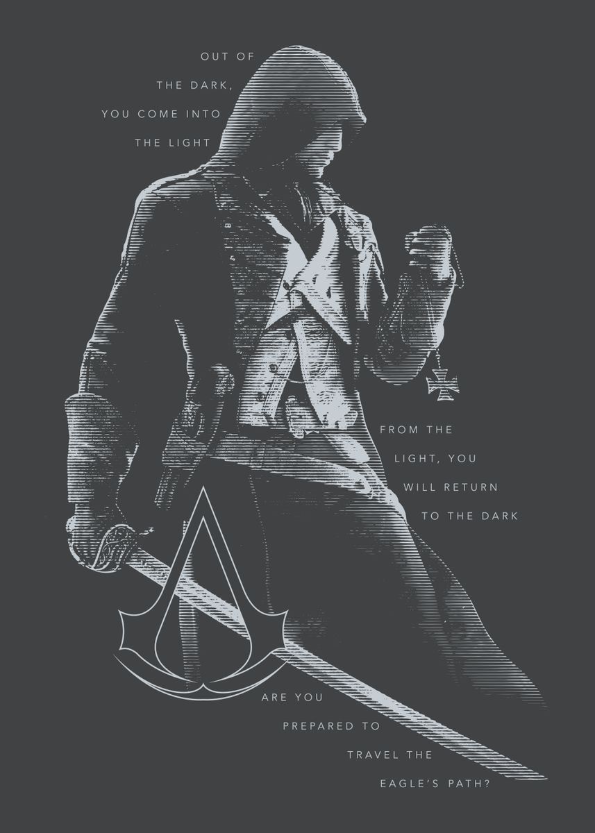 'AC Unity' Poster, picture, metal print, paint by Assassin's Creed ...