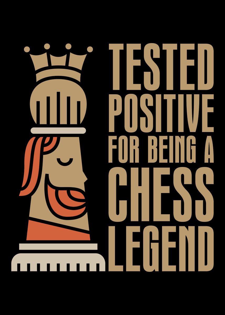 'Chess Player Club' Poster, picture, metal print, paint by BobbyBubble ...