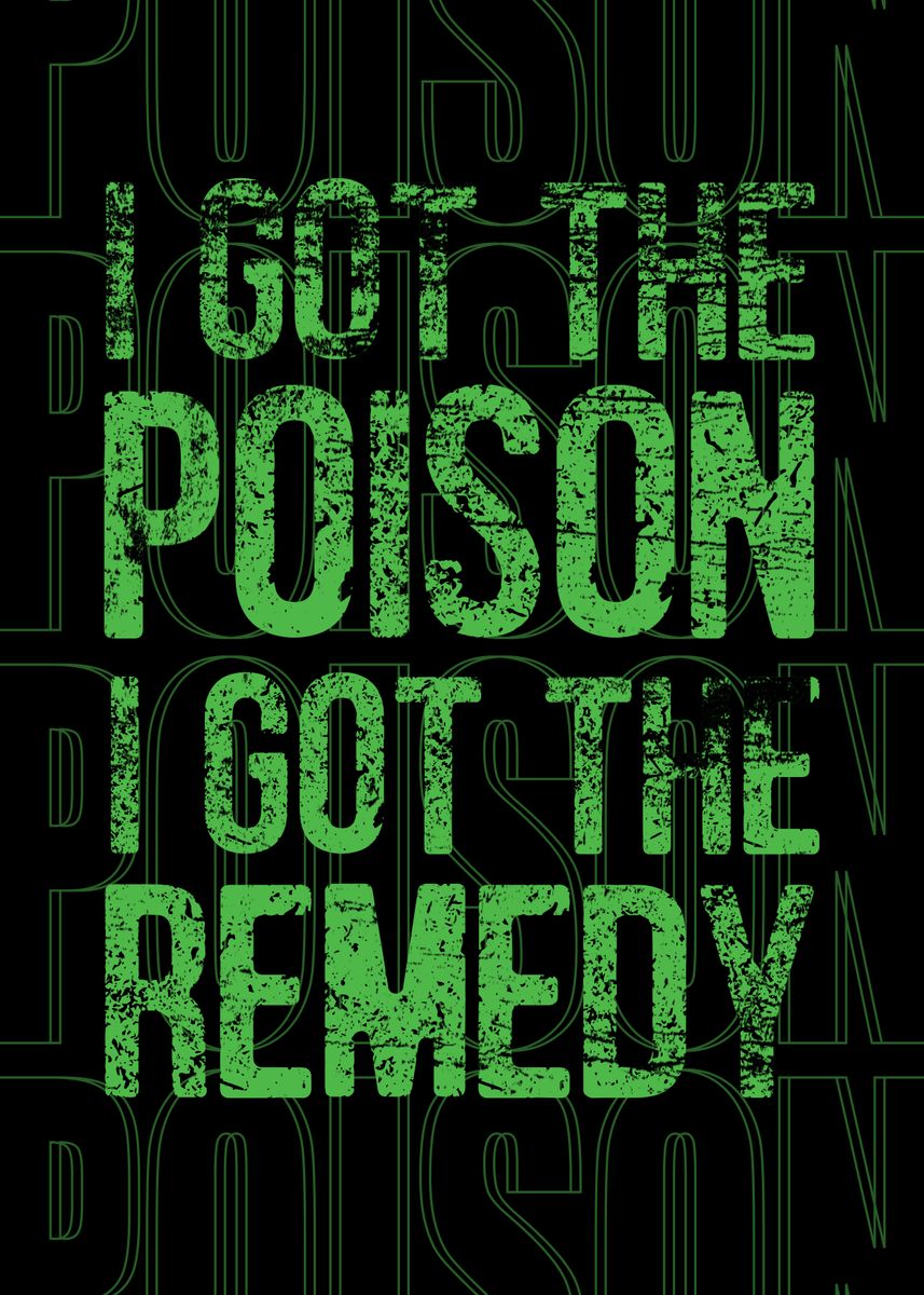 'Poison by The Prodigy' Poster by Graphix313 | Displate