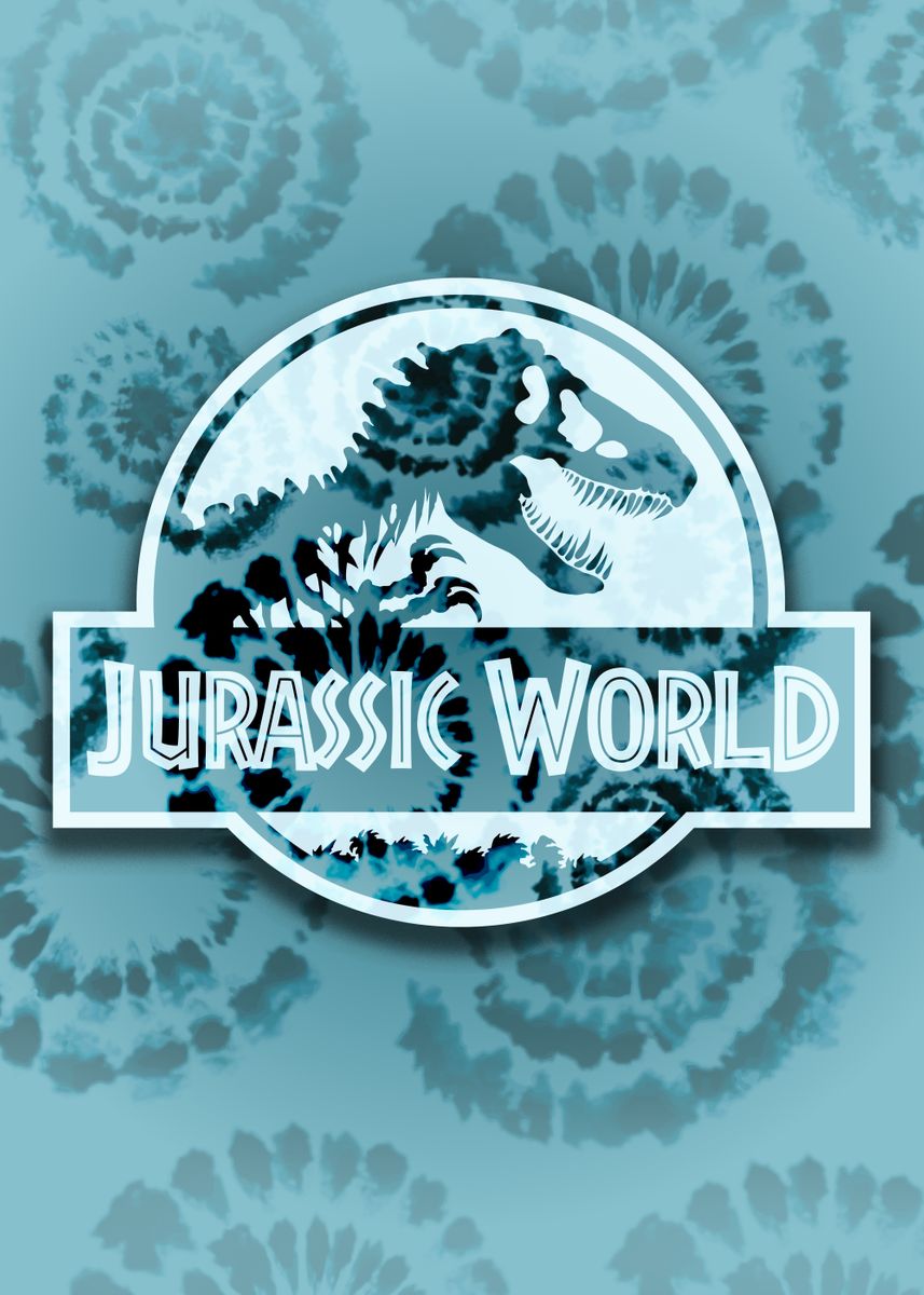 'Jurassic World Logo 23' Poster, picture, metal print, paint by ...