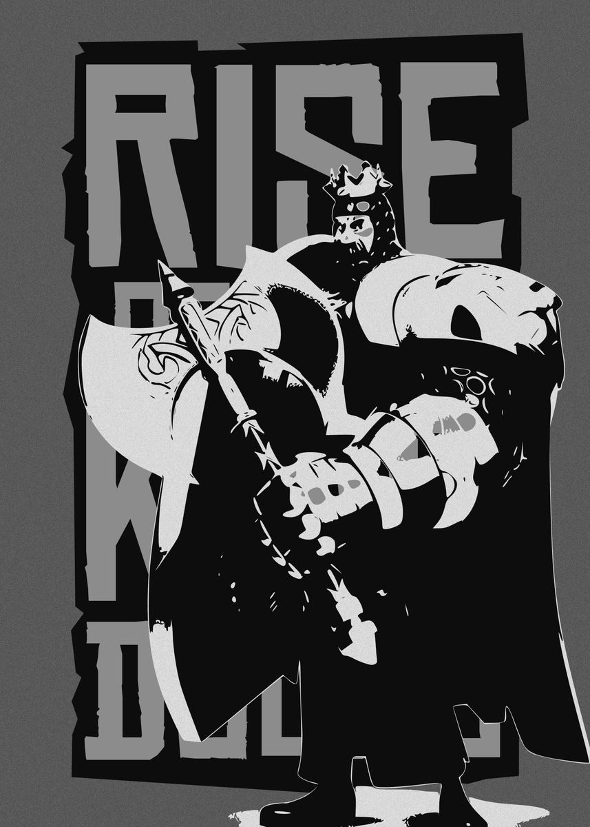 'ROK Richard' Poster, picture, metal print, paint by vectorhelowpal ...