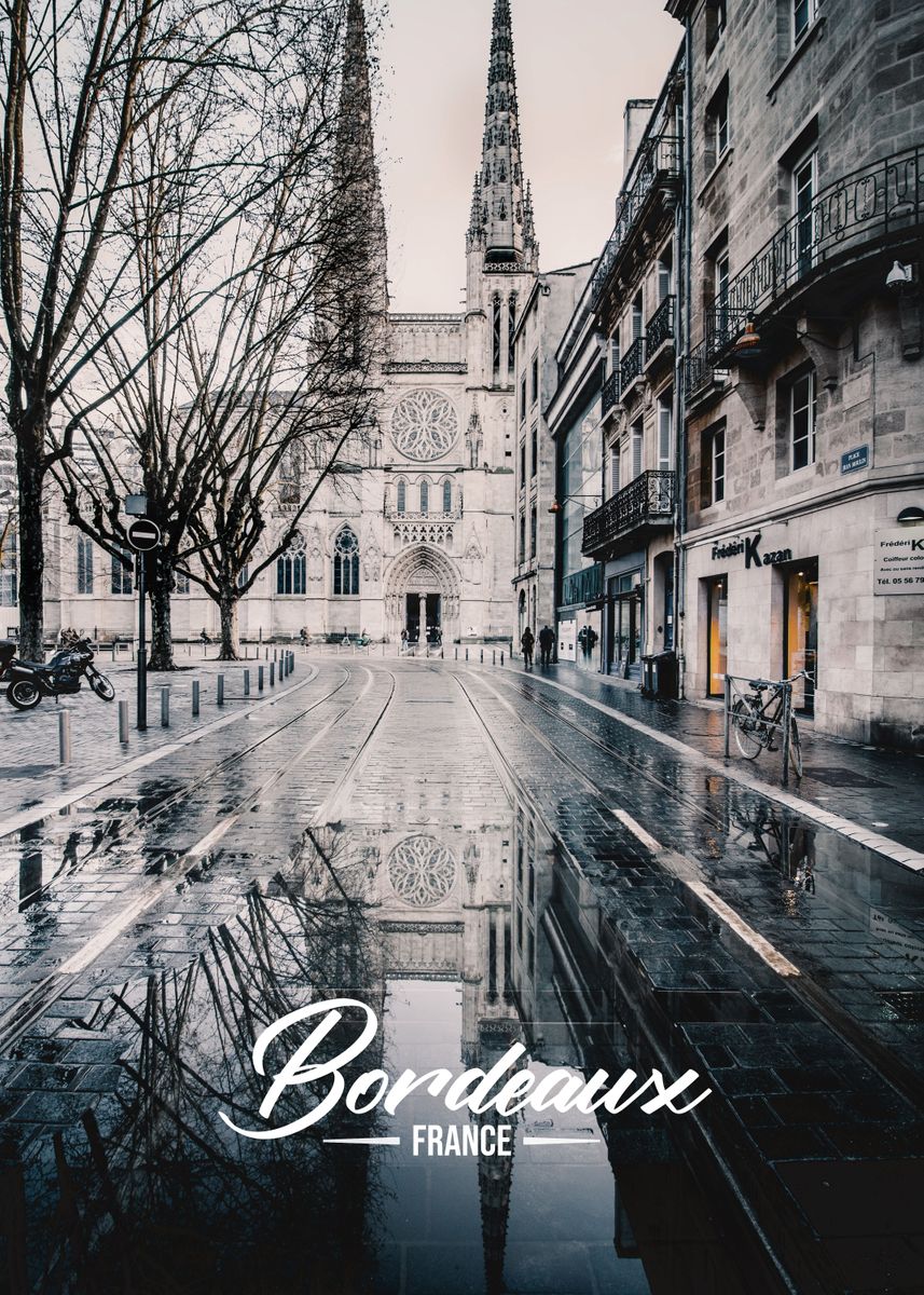 'Bordeaux' Poster by Tim Kaiser | Displate