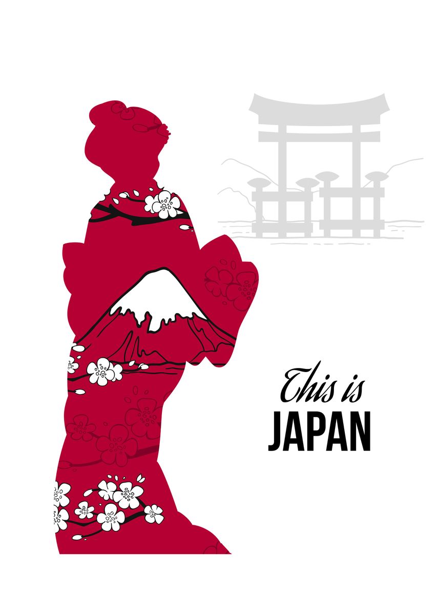 'Japan Dream' Poster, picture, metal print, paint by japan dream | Displate