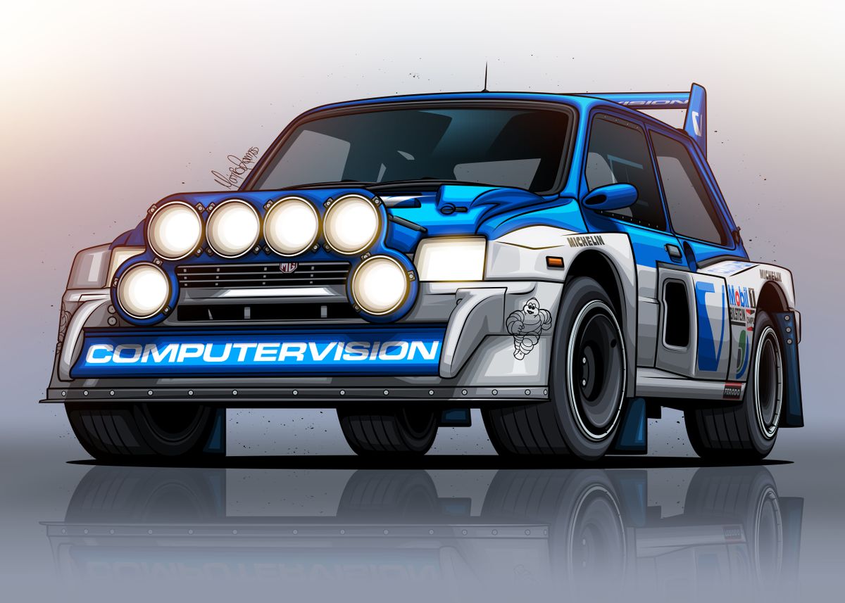 'MG Metro Group B Artwork' Poster by Mário Ramos Art | Displate