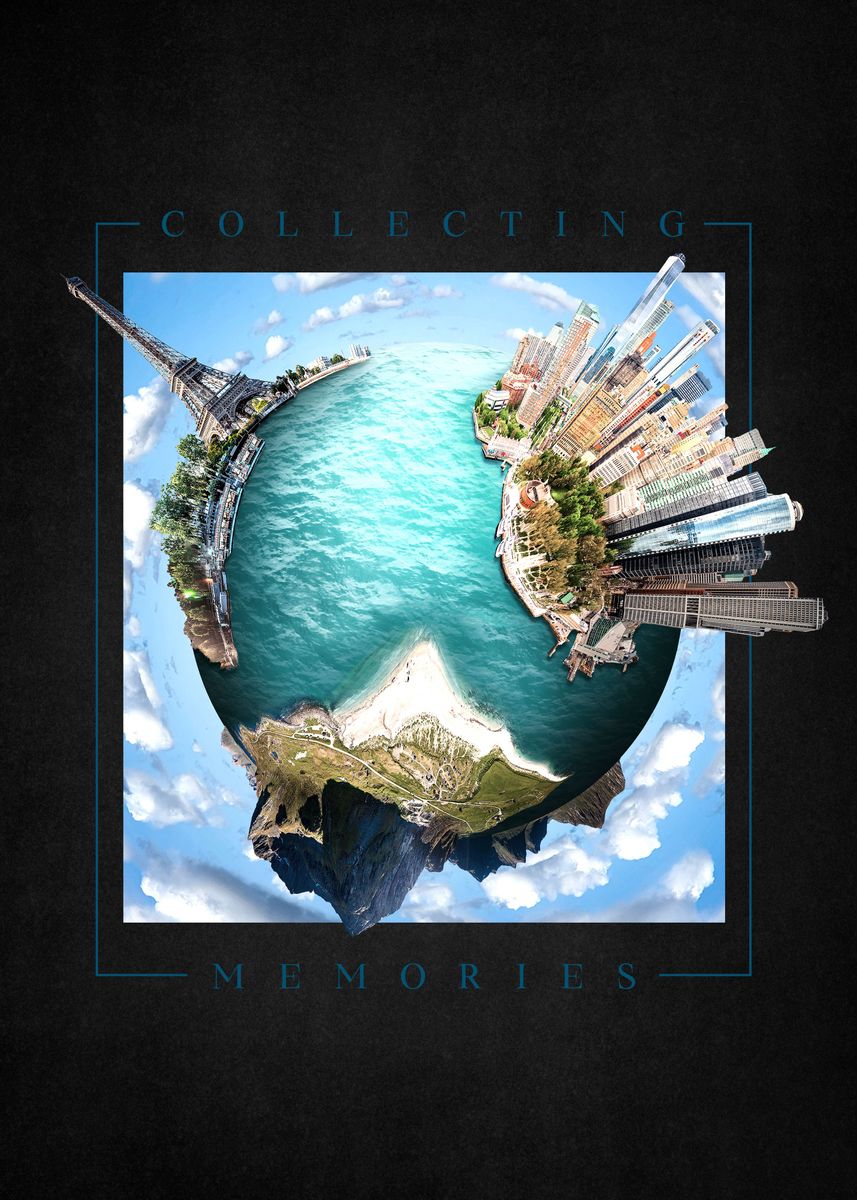 'Mini World' Poster by Motivation ManiaC | Displate