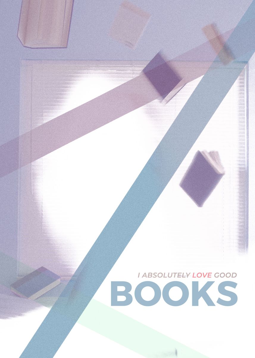 'Read a book' Poster, picture, metal print, paint by cypher the third ...