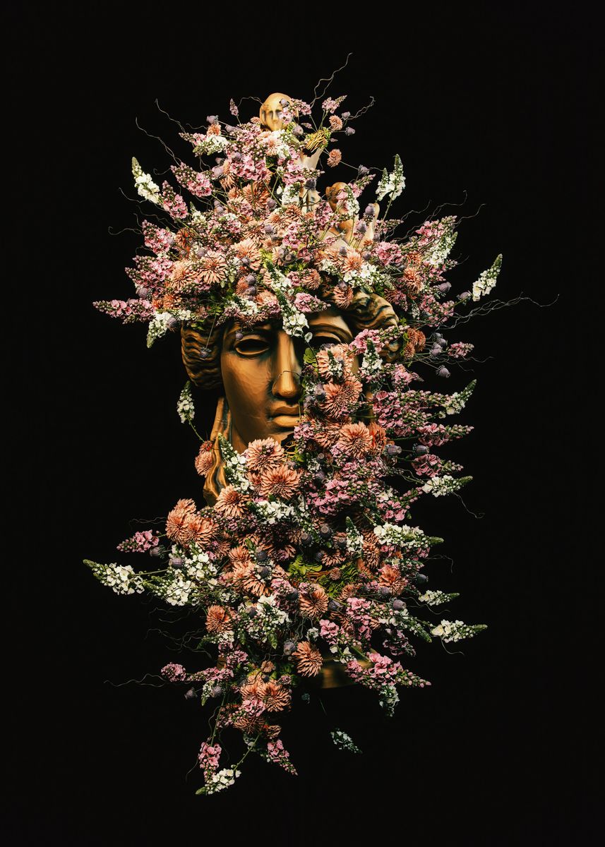 'ATHENA HOPE' Poster, picture, metal print, paint by Gigi Gvalia | Displate