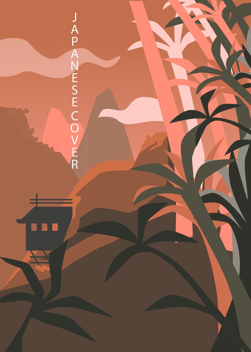 'Japan Minimalist Poster' Poster by japan dream | Displate