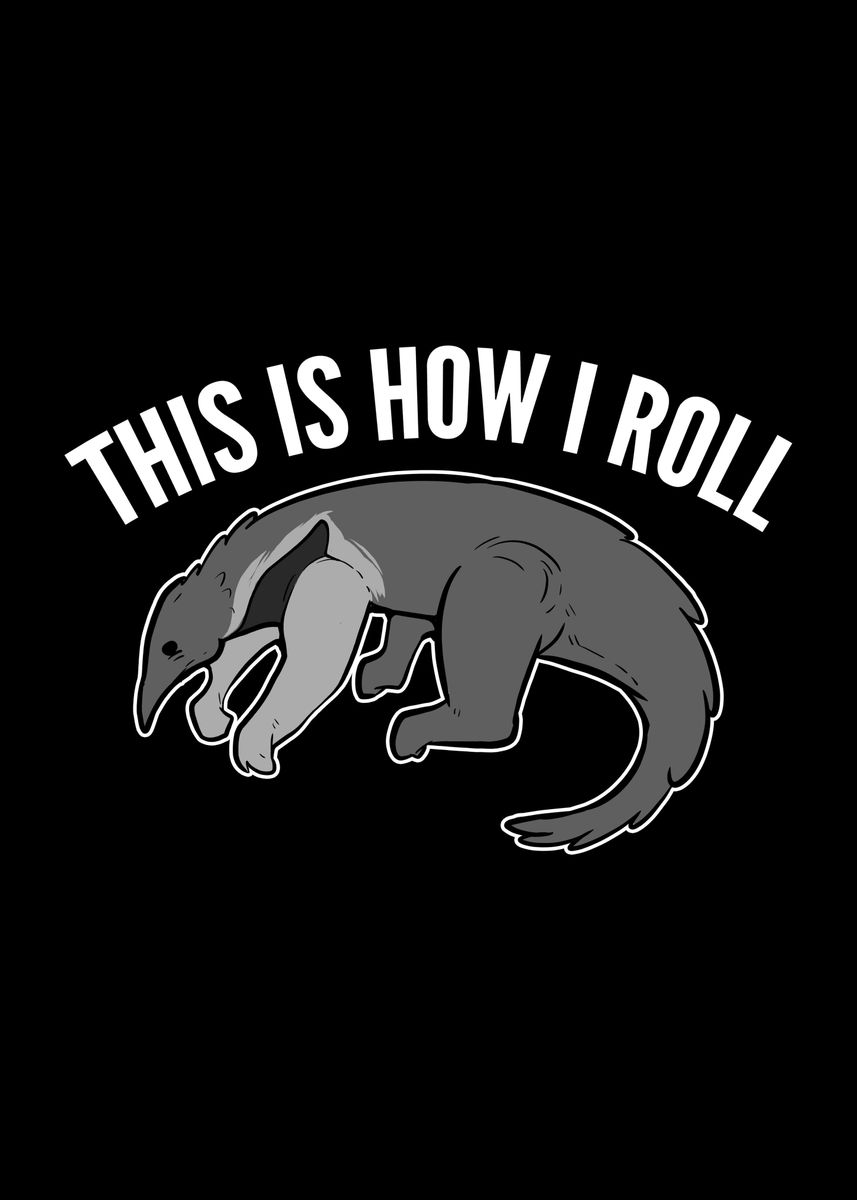'This is How I Roll' Poster by FunnyGifts | Displate