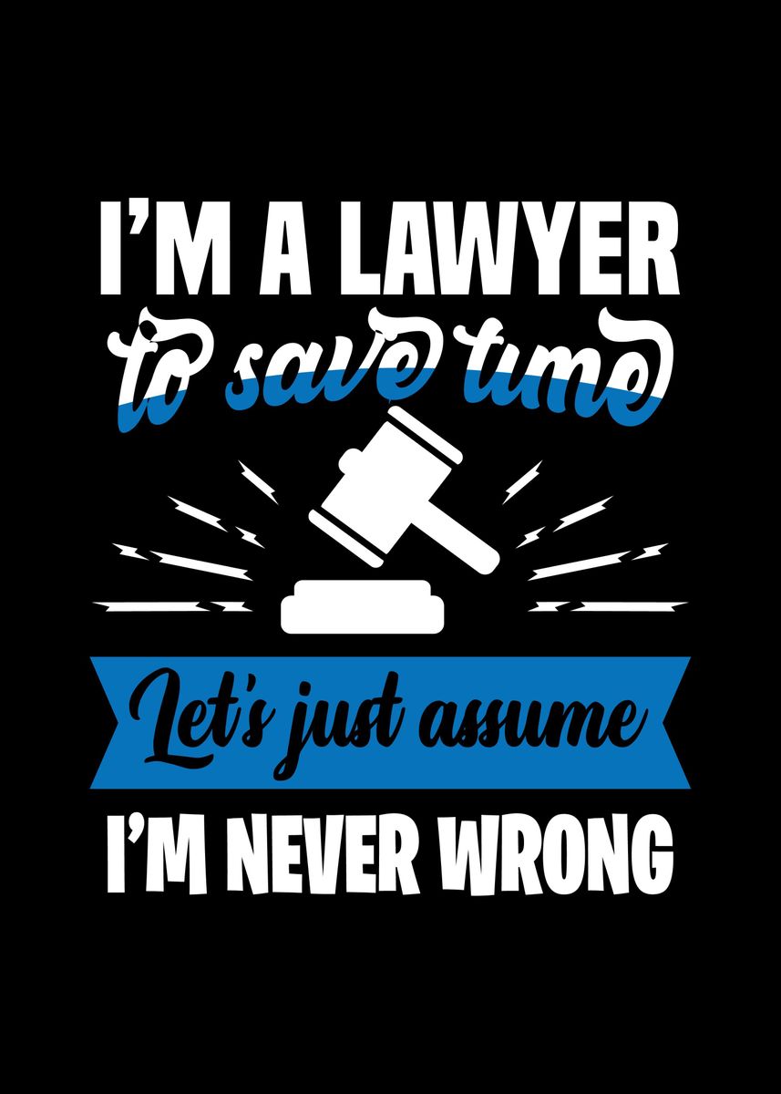 'Lawyer Law' Poster by Sebastian Wünsche | Displate