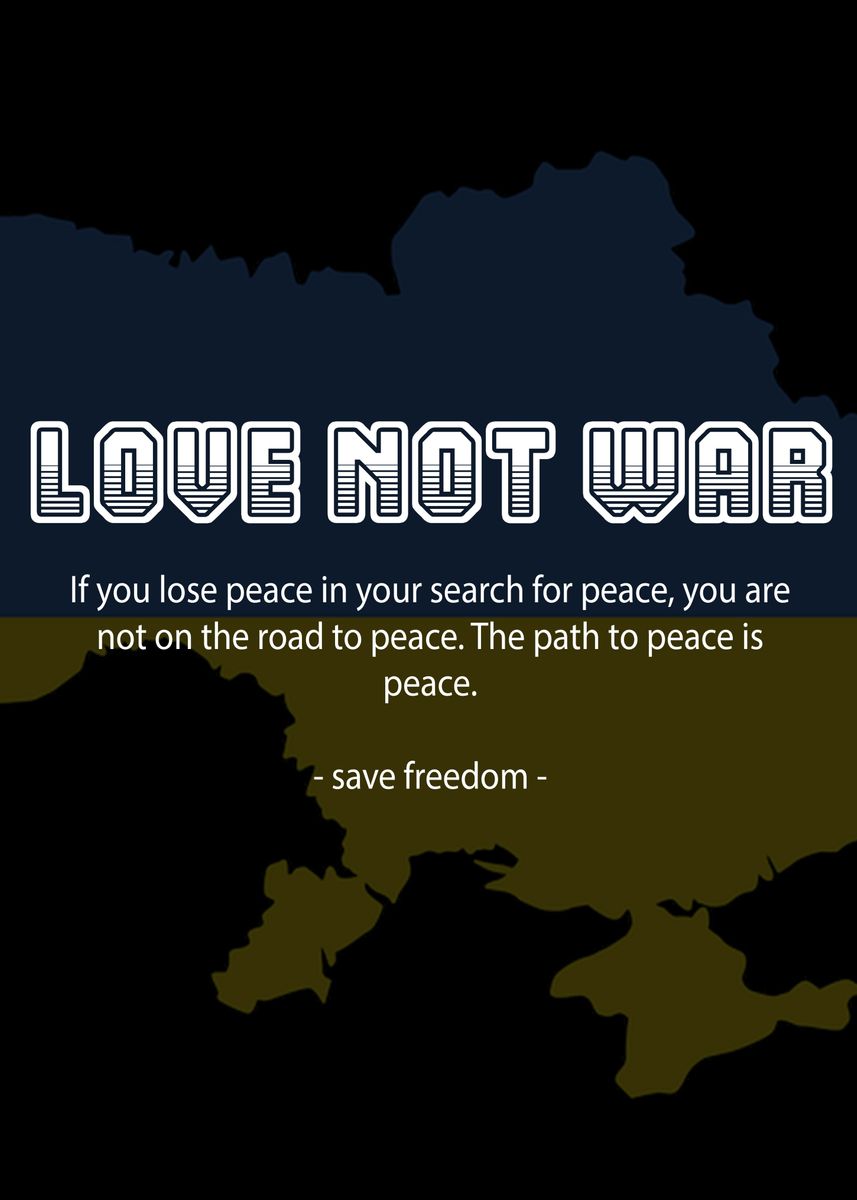 'free ukraine freedom' Poster by Syafia Studio | Displate