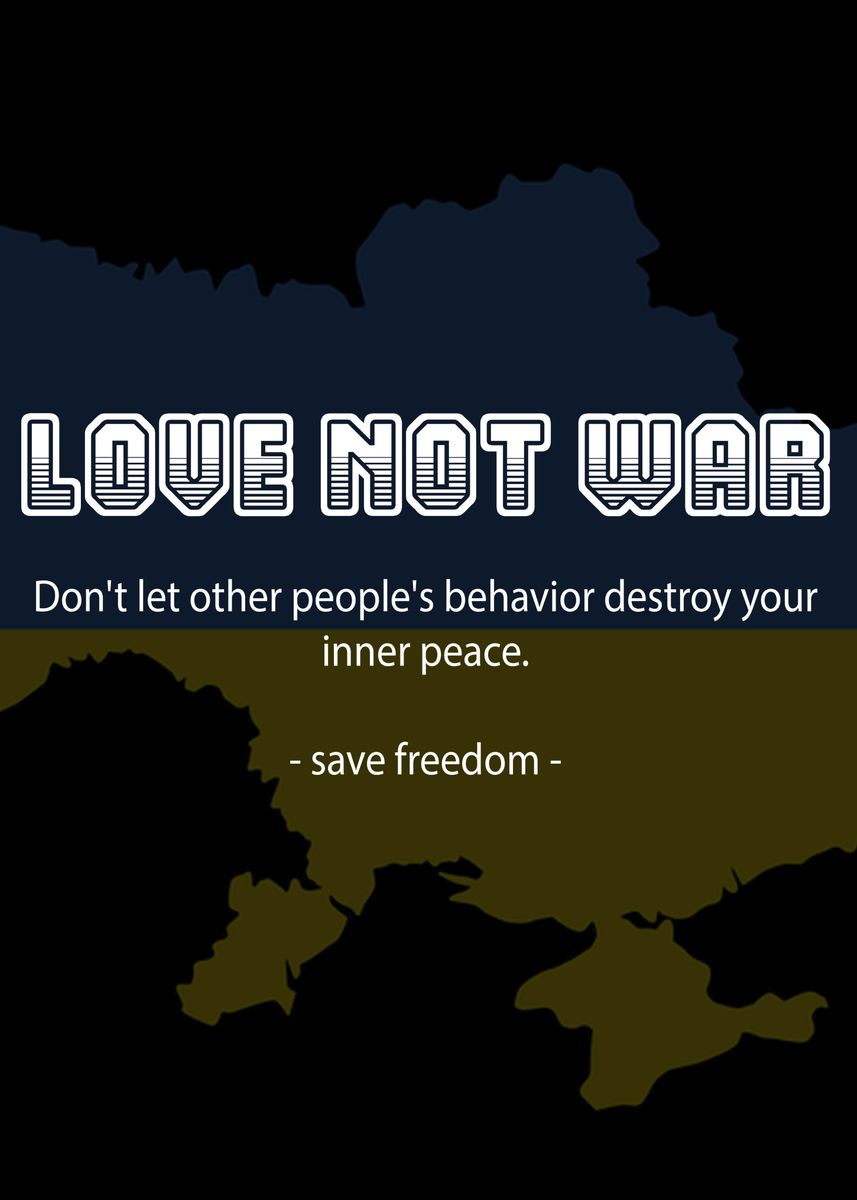 'free ukraine freedom' Poster by Syafia Studio | Displate