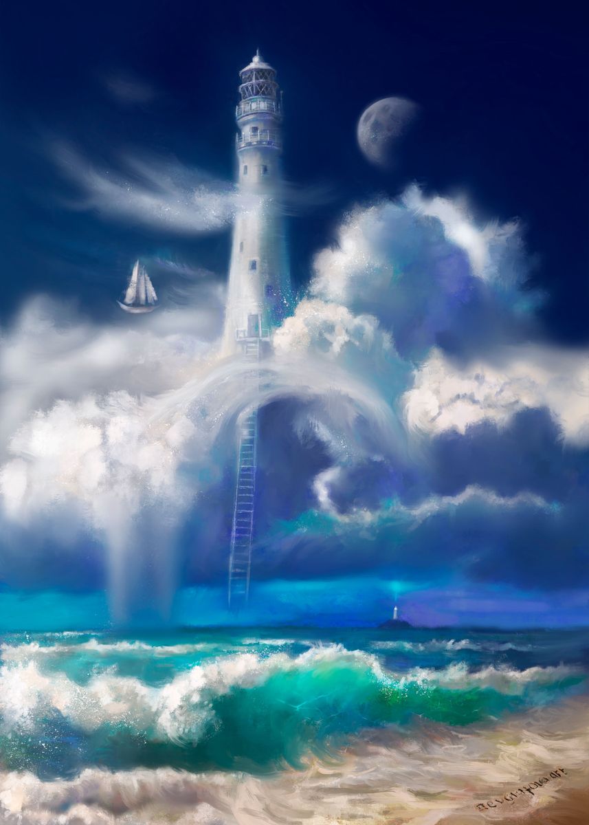 'Imaginary' Poster by Anastasia Evgrafova | Displate