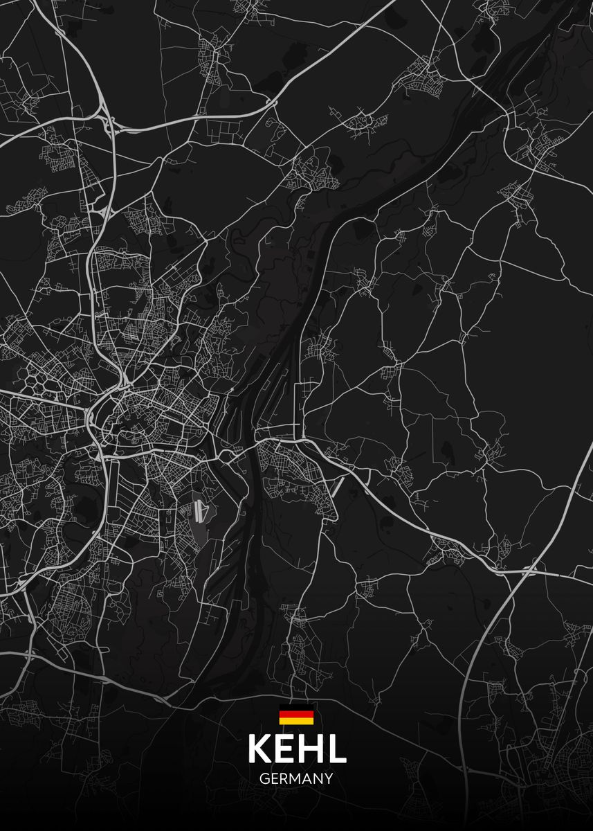 'Kehl DE' Poster by IMR Designs | Displate