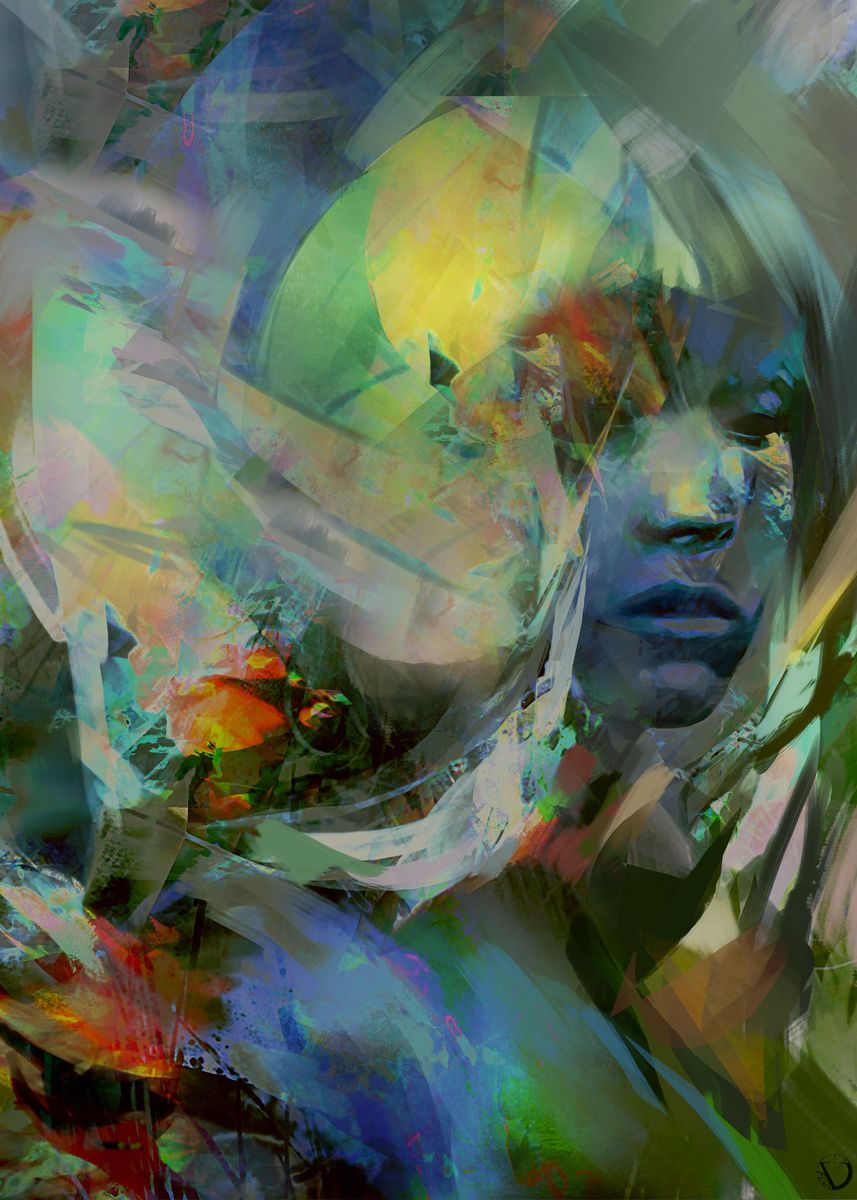 'Illustra' Poster, picture, metal print, paint by Dark | Displate