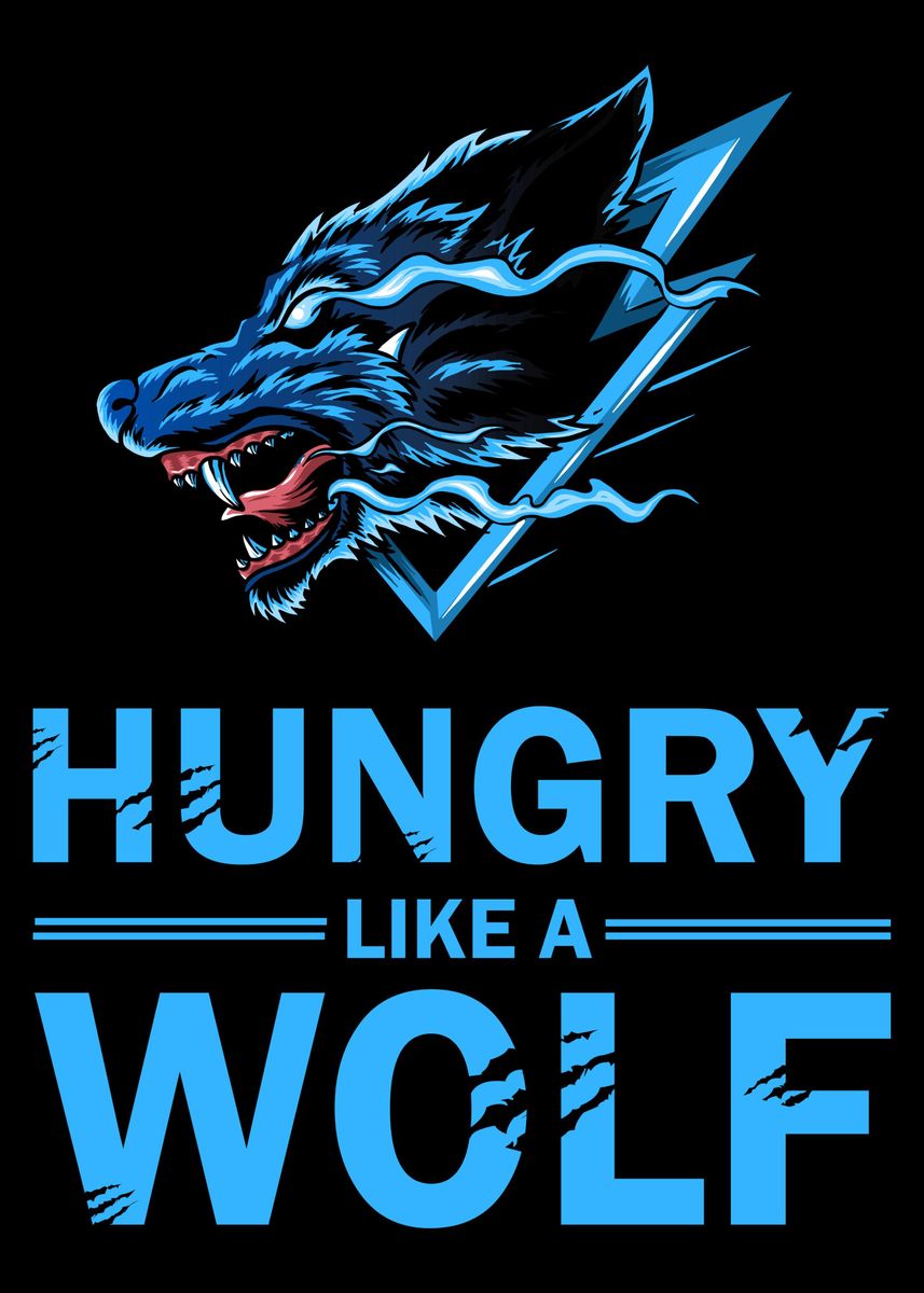 'Wolf Wolves' Poster by BobbyBubble | Displate