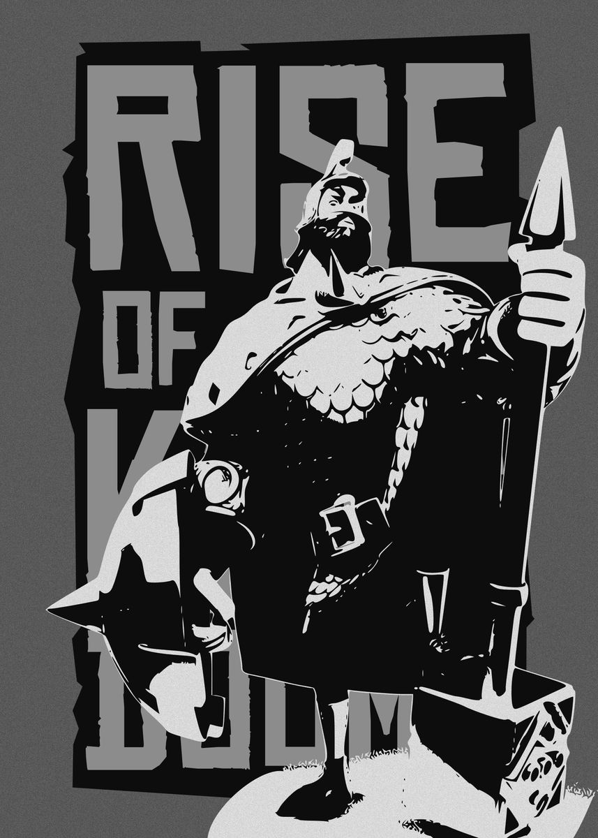 'ROK Charles Martel' Poster, picture, metal print, paint by ...